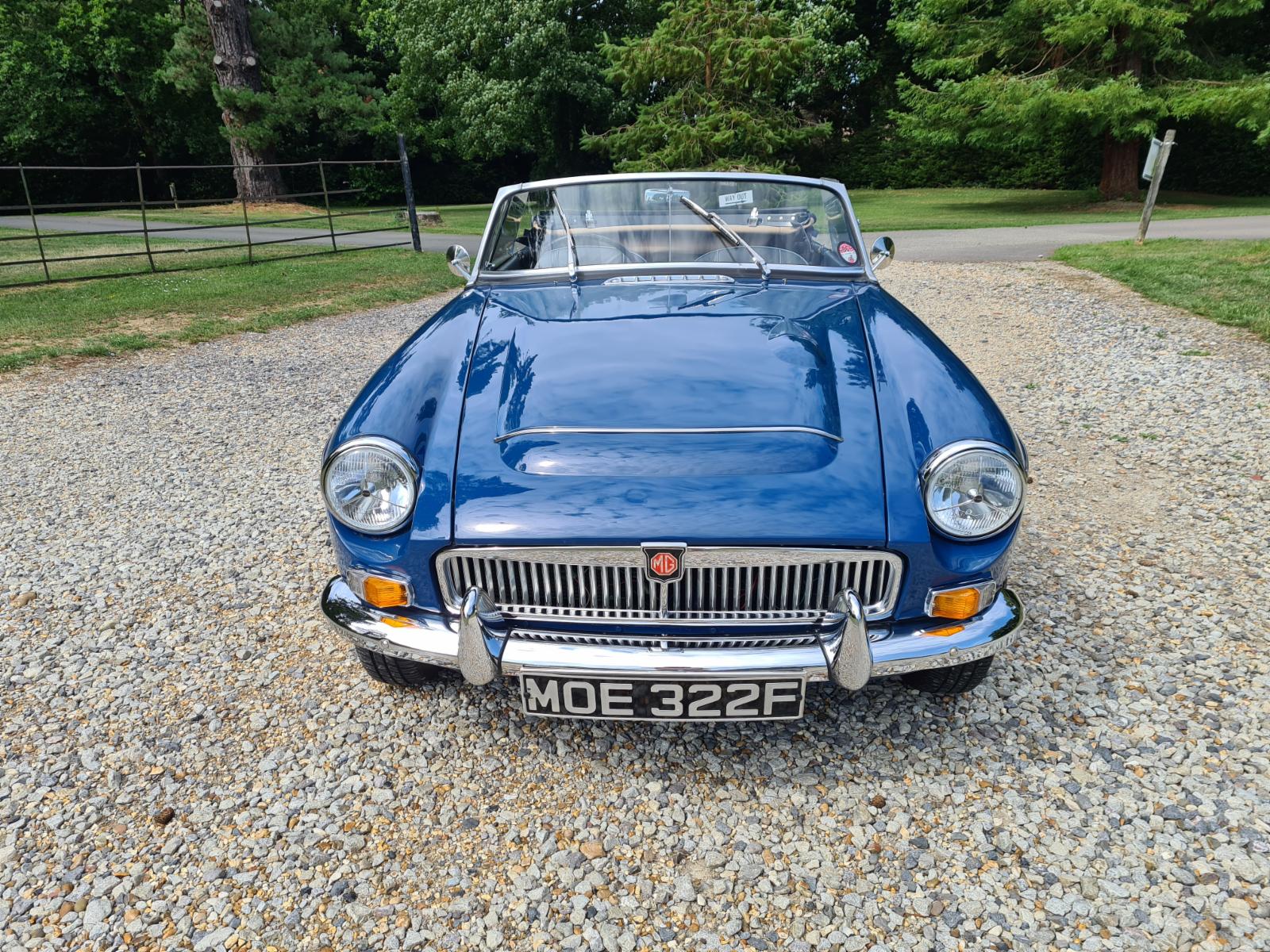 1968 MGC Roadster - Fully restored for sale | Castle Classic Cars