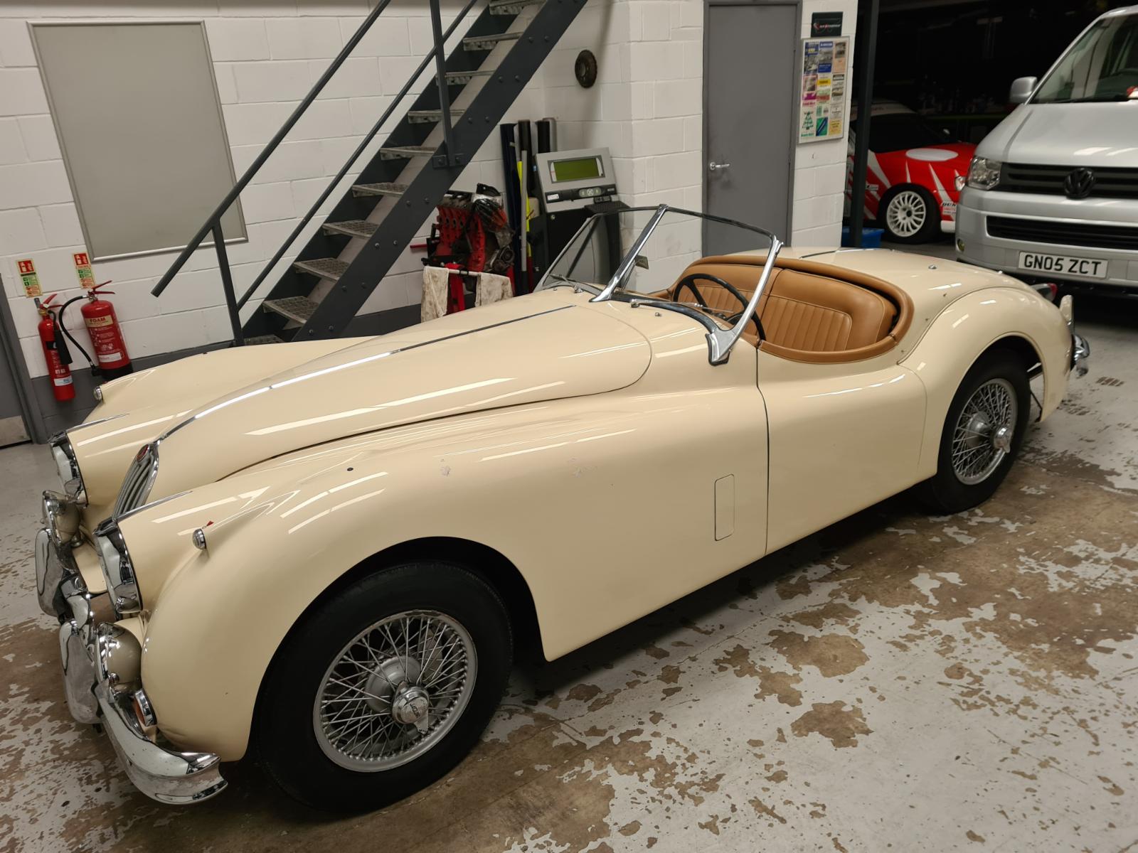 1955 Jaguar XK140 OTS for sale | Castle Classic Cars