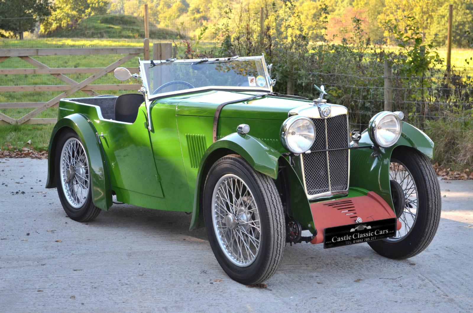 1932 MG D Type Four seater tourer for sale | Castle Classic Cars