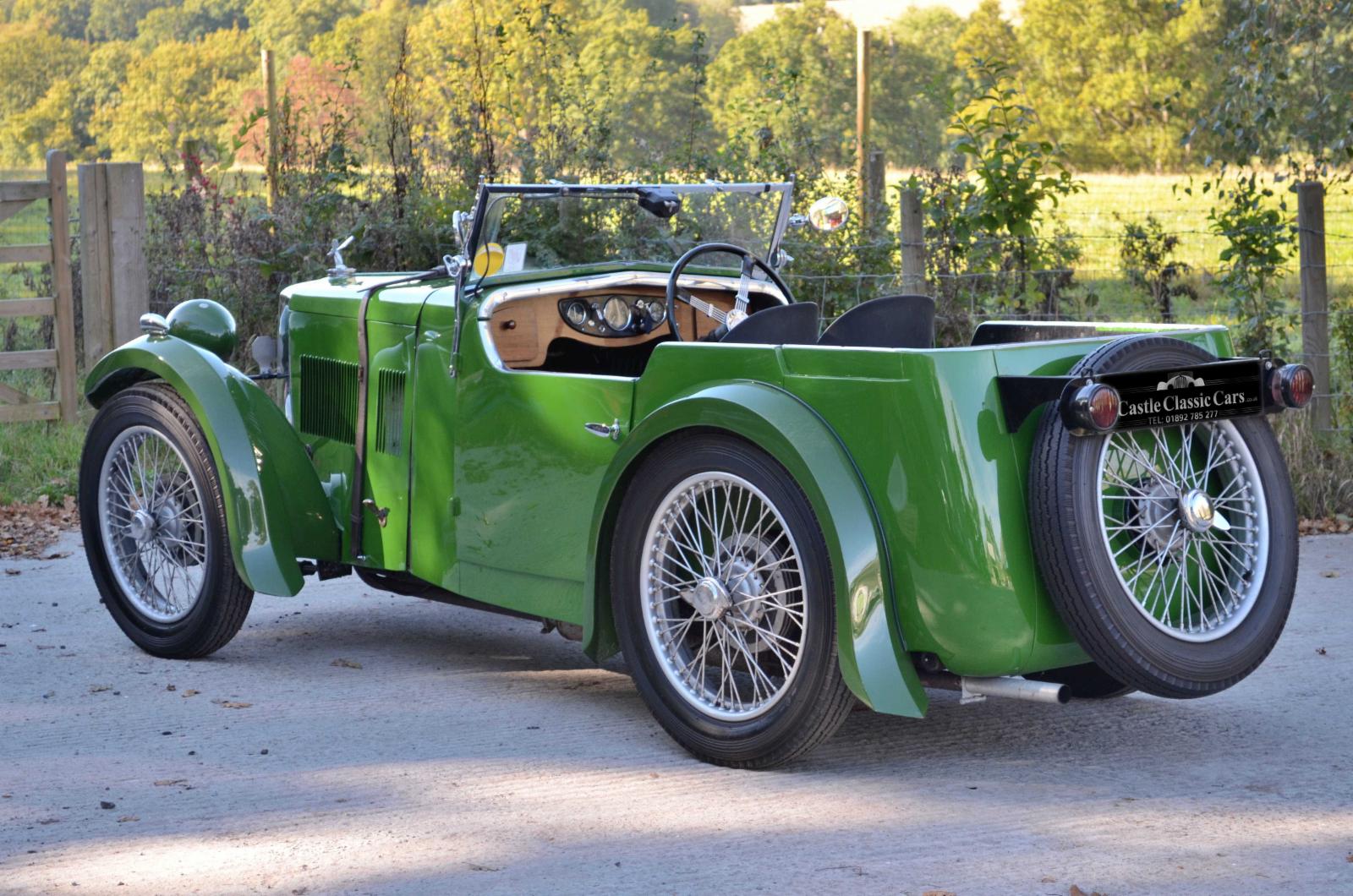 1932 MG D Type Four seater tourer for sale | Castle Classic Cars