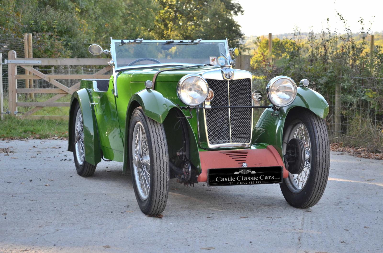 1932 MG D Type Four seater tourer for sale | Castle Classic Cars