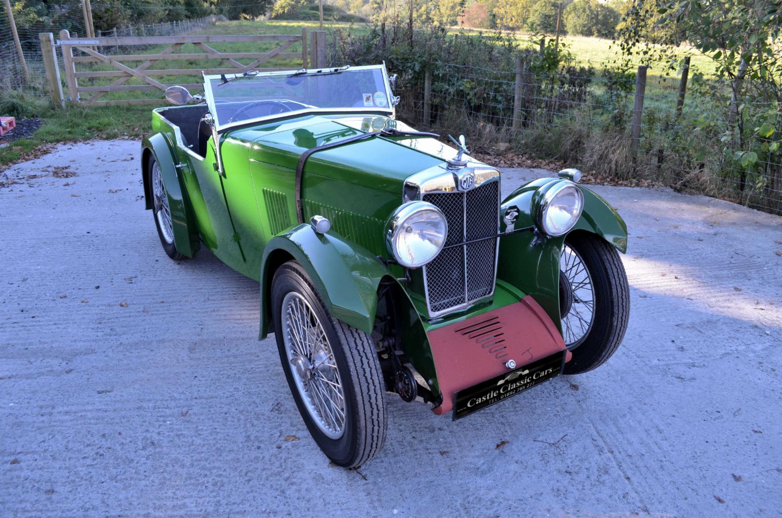 1932 MG D Type Four seater tourer for sale | Castle Classic Cars