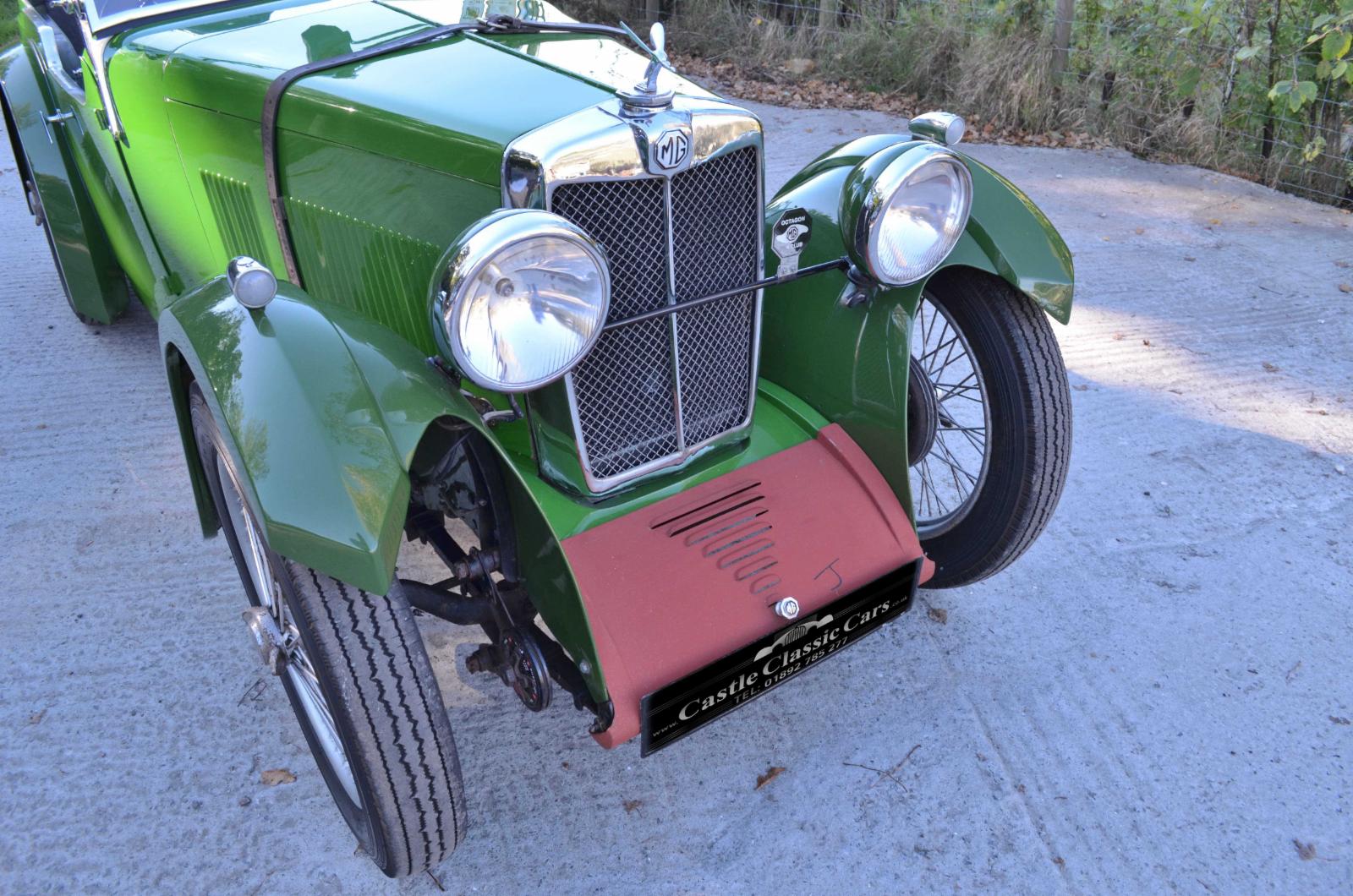 1932 MG D Type Four seater tourer for sale | Castle Classic Cars