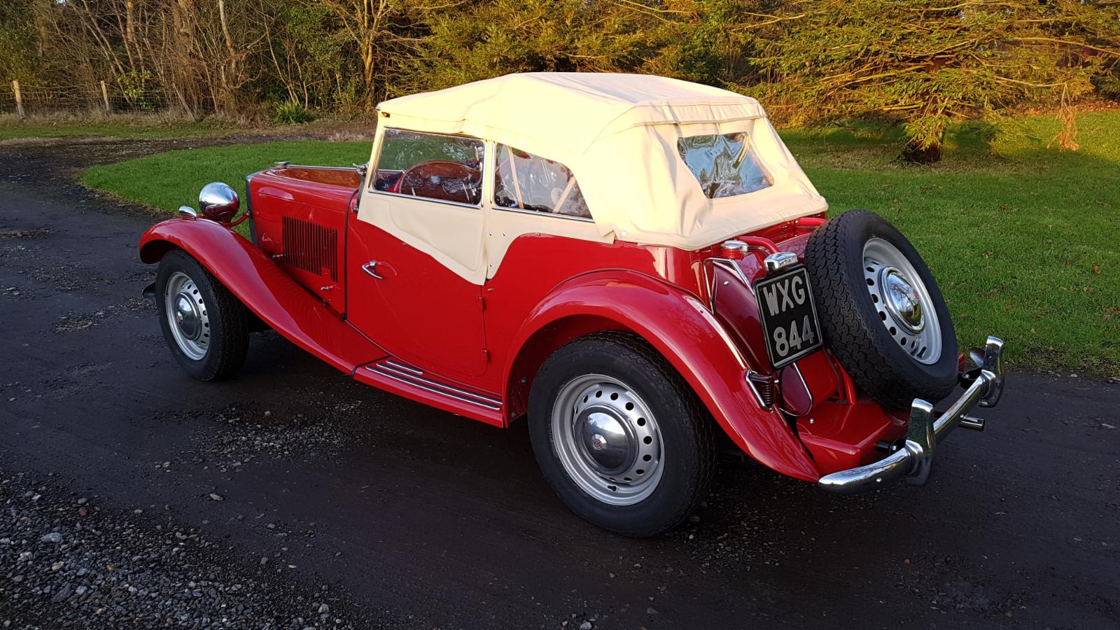 MG TD - fully rebuilt for sale | Castle Classic Cars
