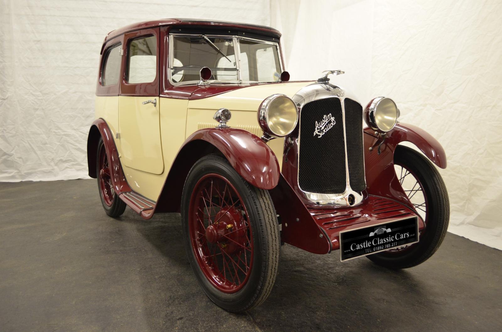 Austin Seven Swallow Saloon Series 2 for sale | Castle Classic Cars