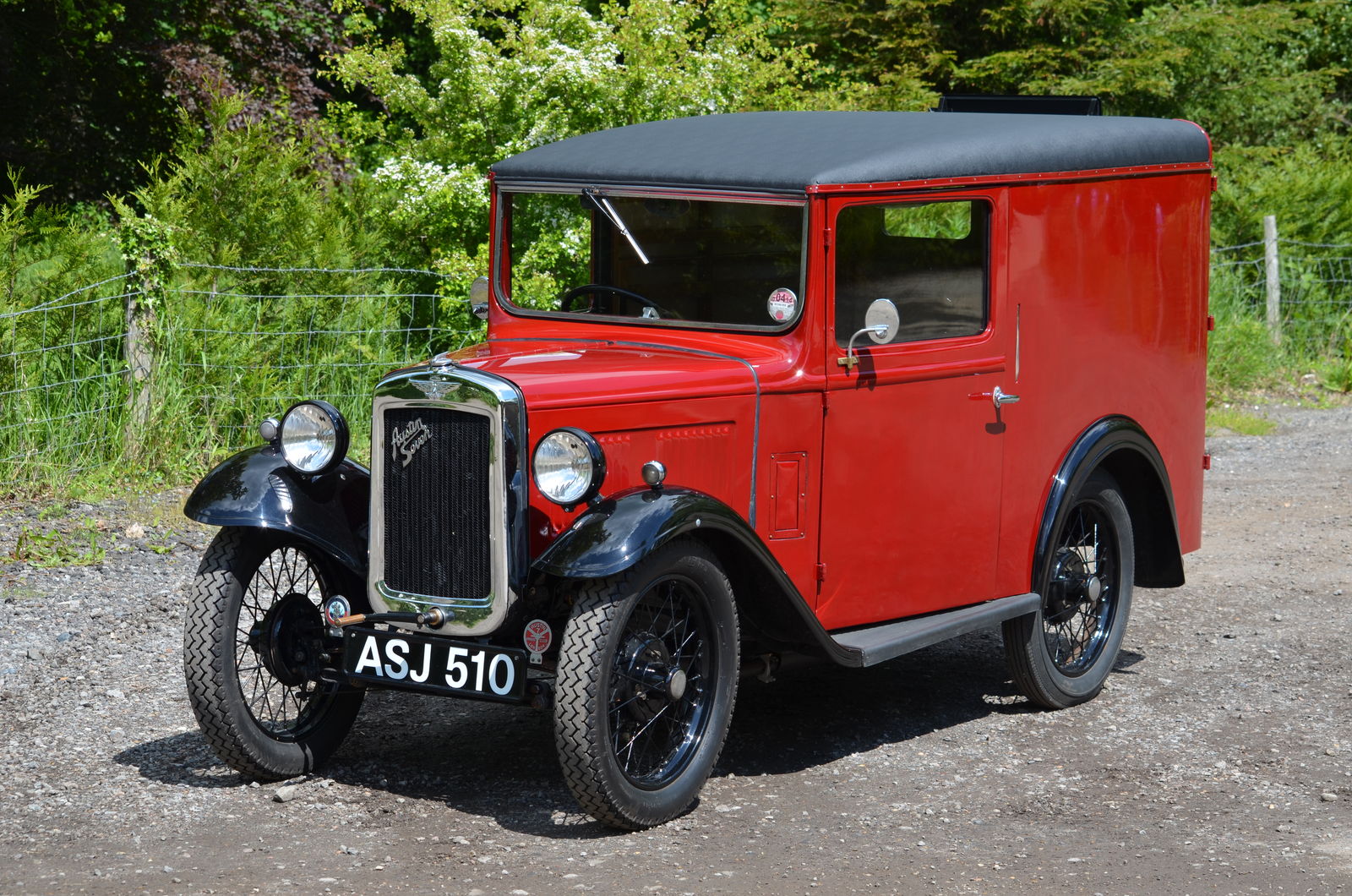 Austin Seven AVJ Van for sale | Castle Classic Cars