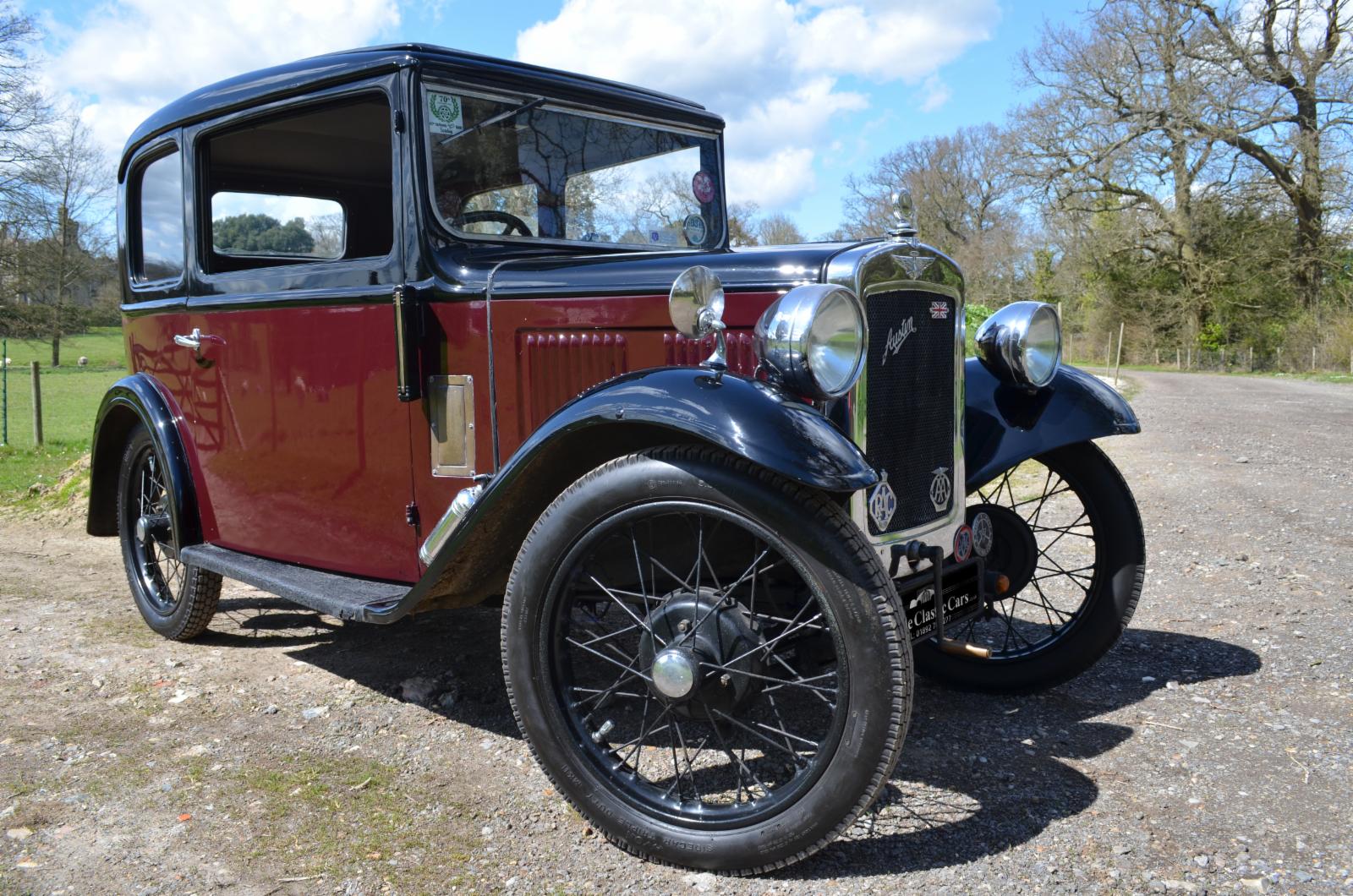 Austin Seven RP Box Saloon for sale | Castle Classic Cars