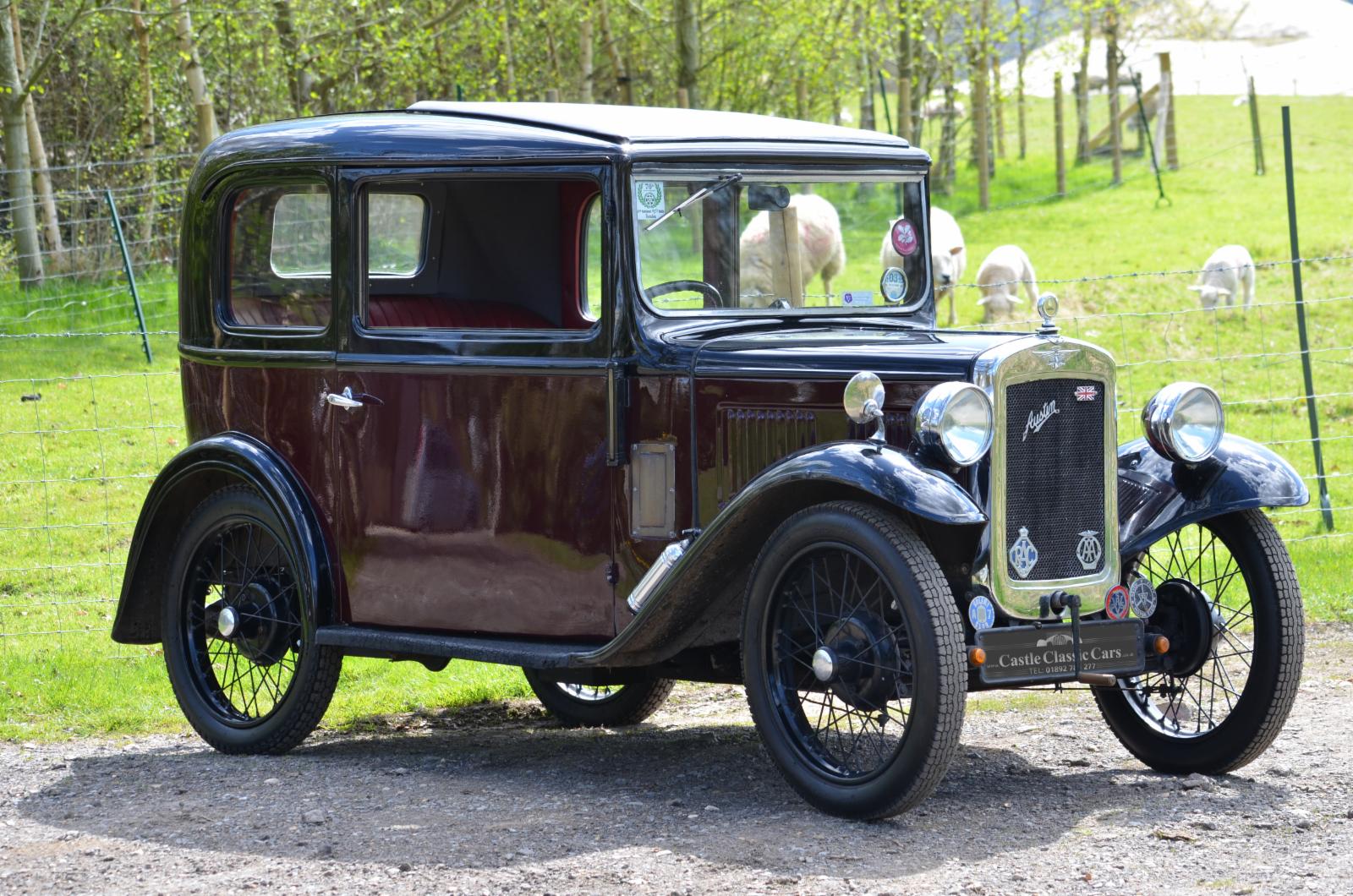 Austin Seven RP Box Saloon for sale | Castle Classic Cars