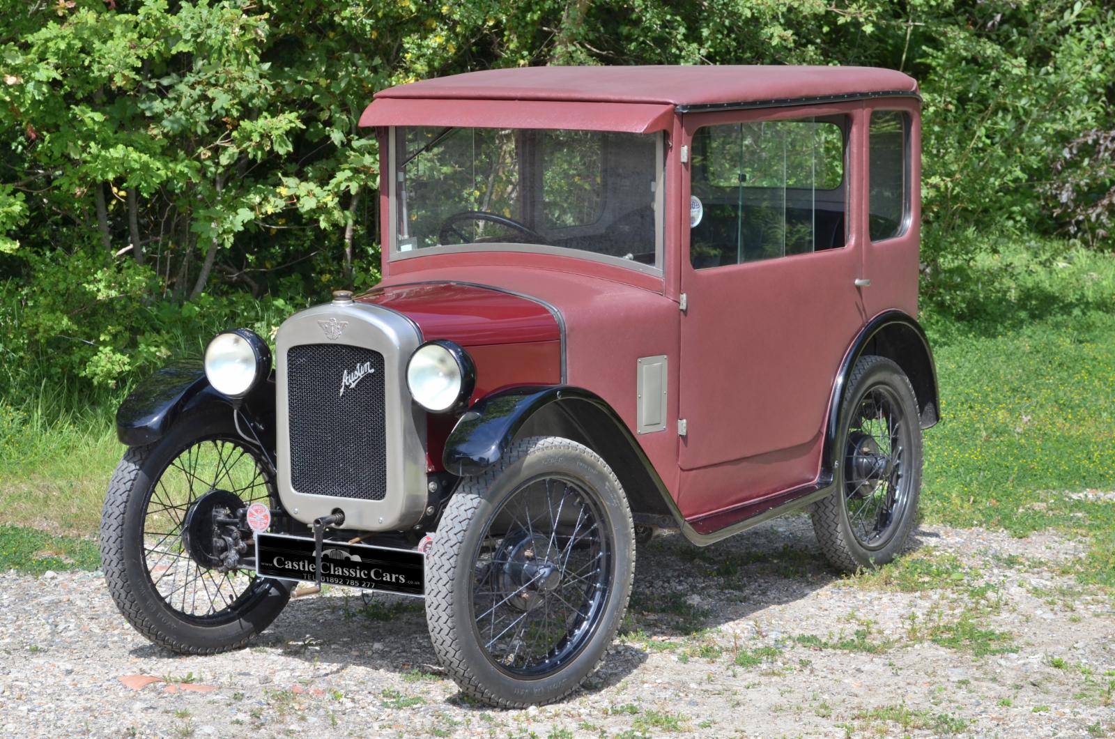 Austin 7 RK Fabric Bodied Saloon for sale | Castle Classic Cars