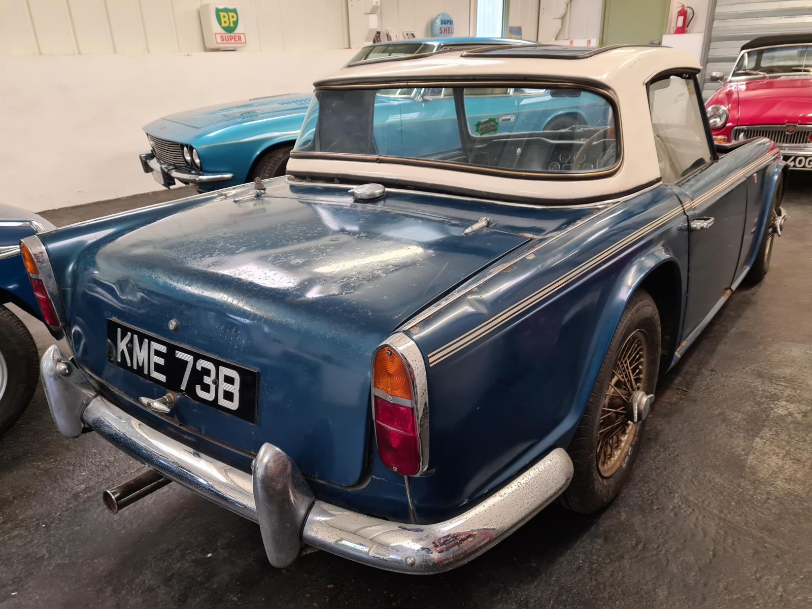 1964 Triumph TR4 for restoration for sale | Castle Classic Cars